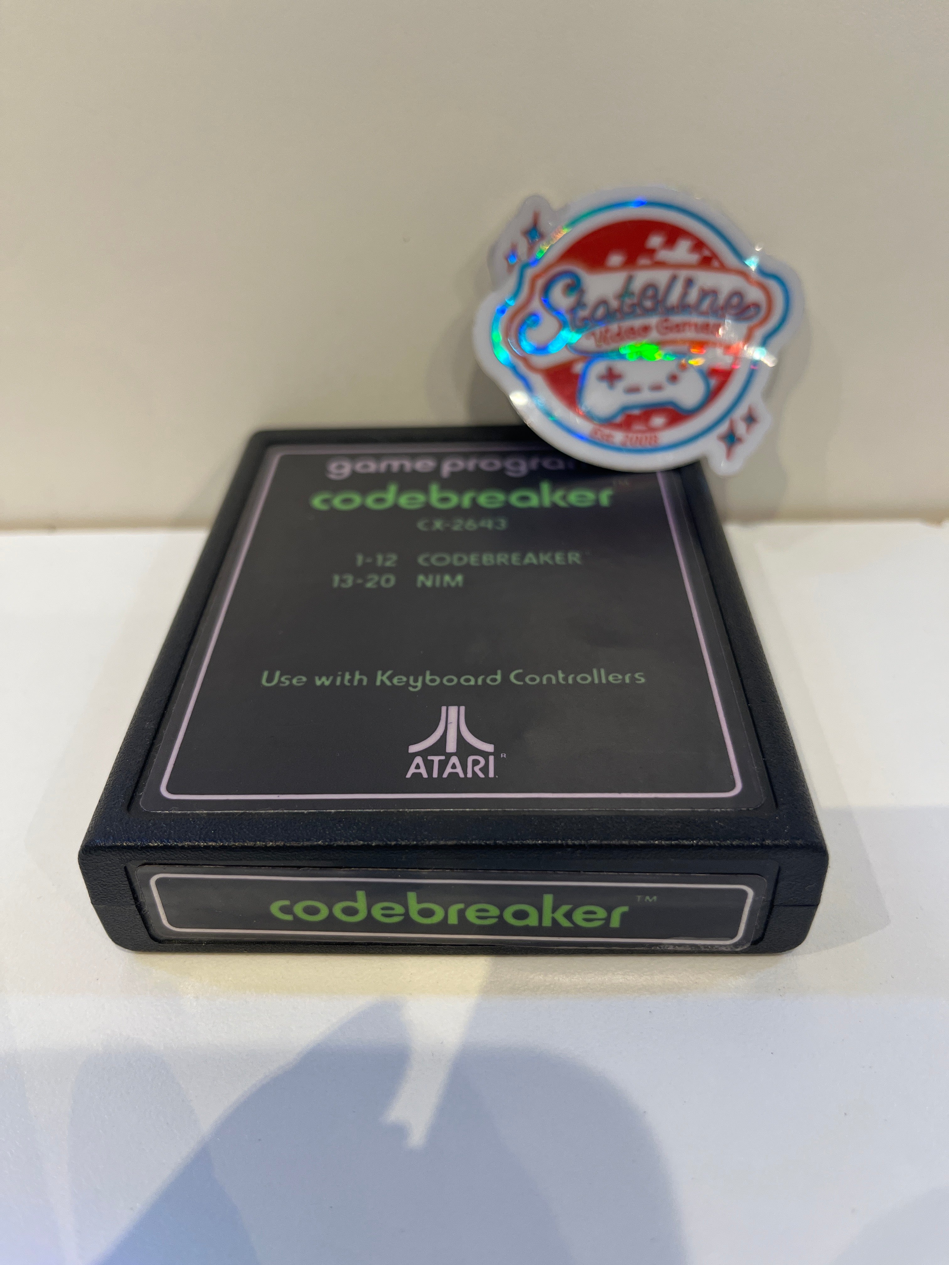 Codebreaker [Text Label] - Atari 2600 – Stateline Video Games Inc.
