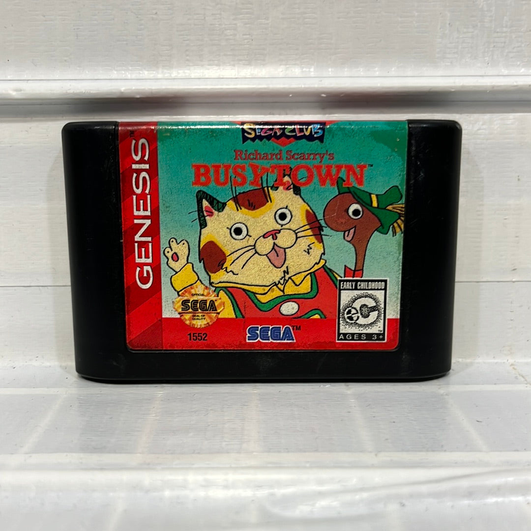 Richard Scarry's BusyTown - Sega Genesis – Stateline Video Games Inc.