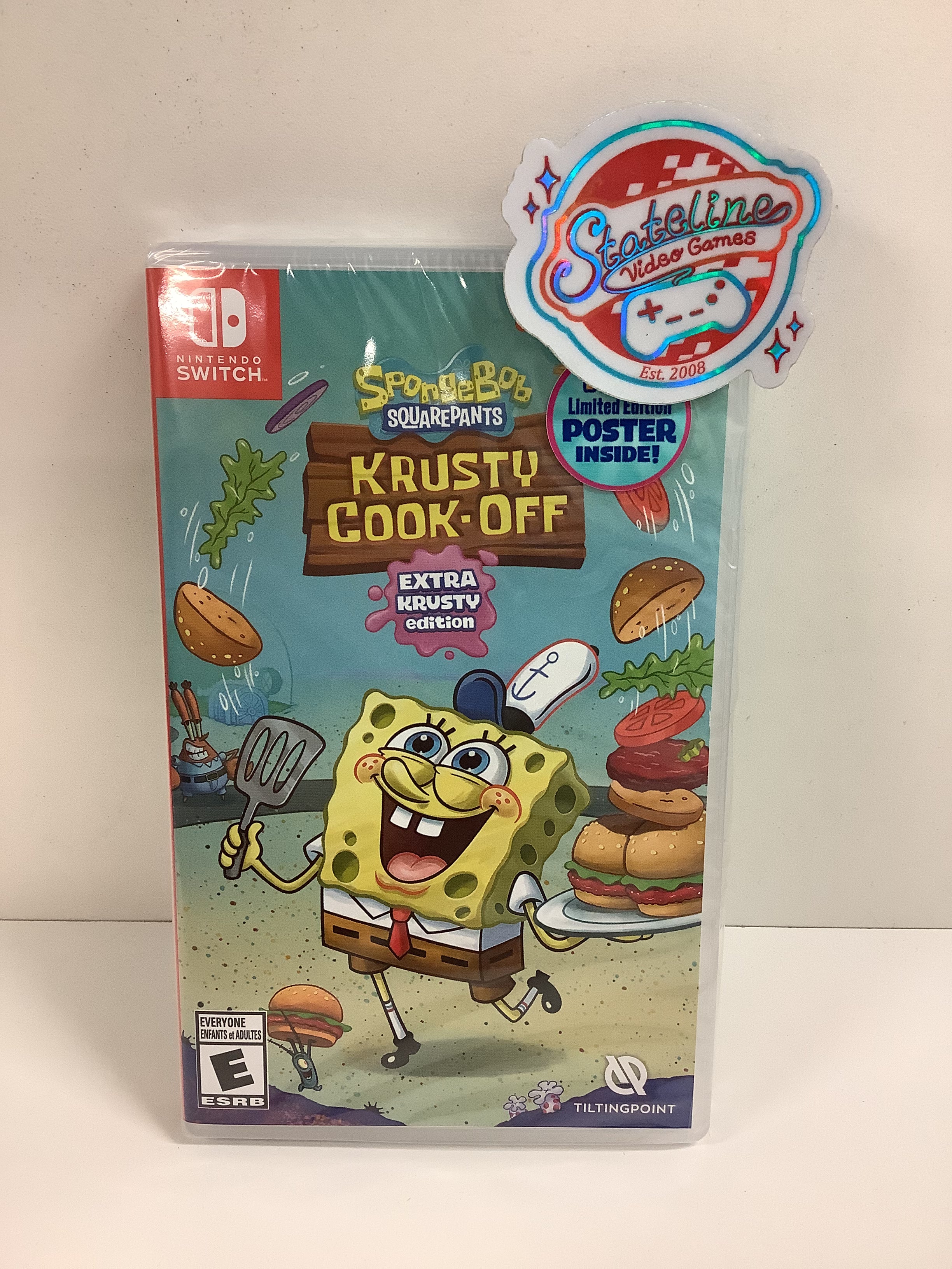 Spongebob: Krusty Cook-Off Extra Krusty Edition - Nintendo Switch ...