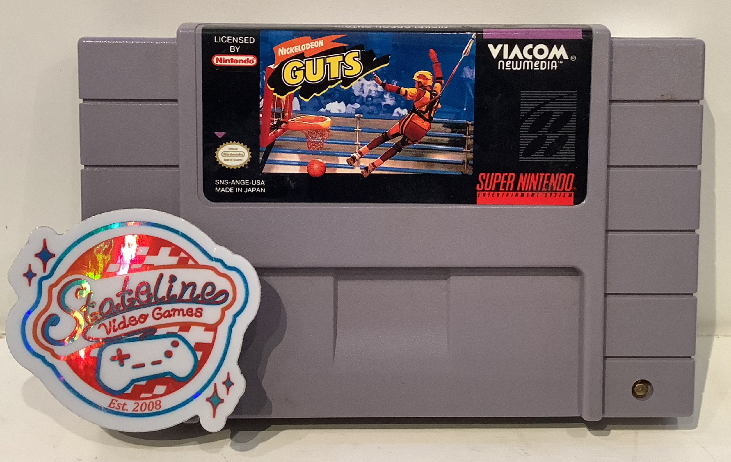 Nickelodeon GUTS - Super Nintendo – Stateline Video Games Inc.