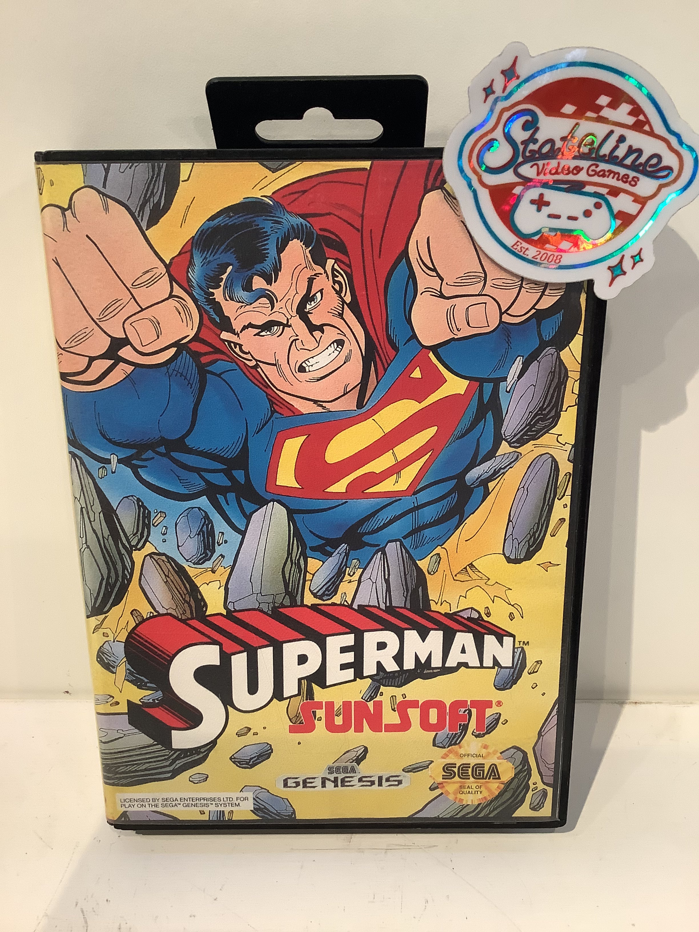 Superman - Sega Genesis – Stateline Video Games Inc.