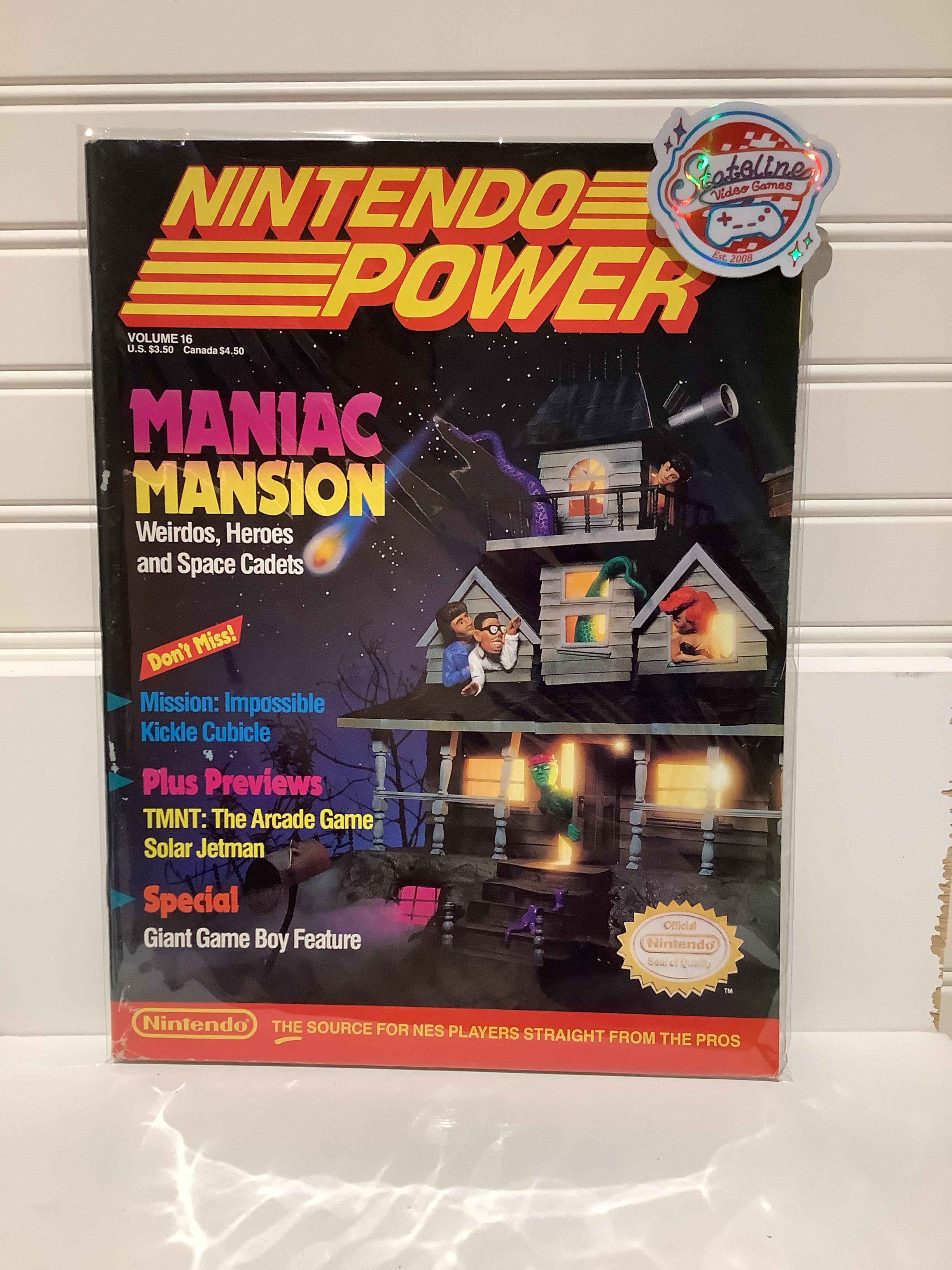 [Volume 16] Maniac Mansion - Nintendo Power – Stateline Video Games Inc.
