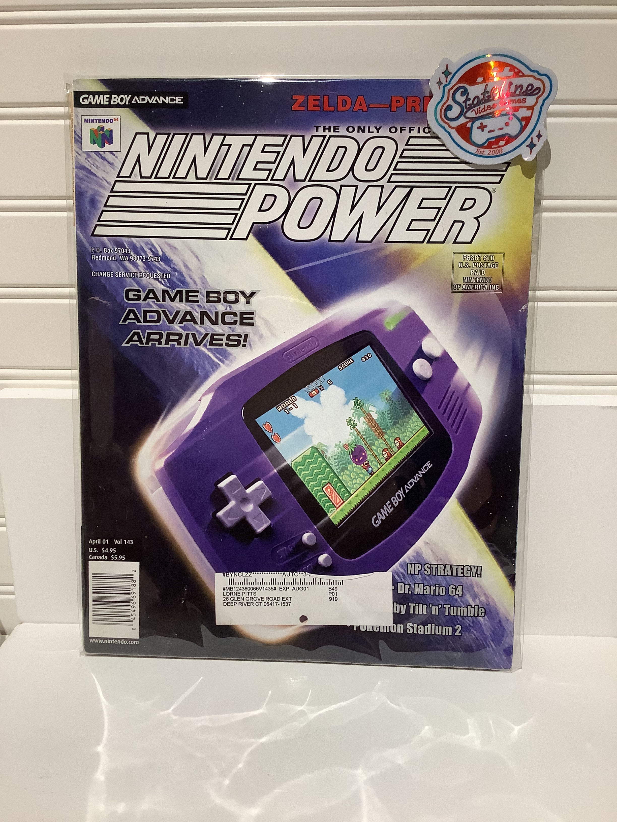[Volume 143] Gameboy Advance Reveal - Nintendo Power – Stateline Video ...
