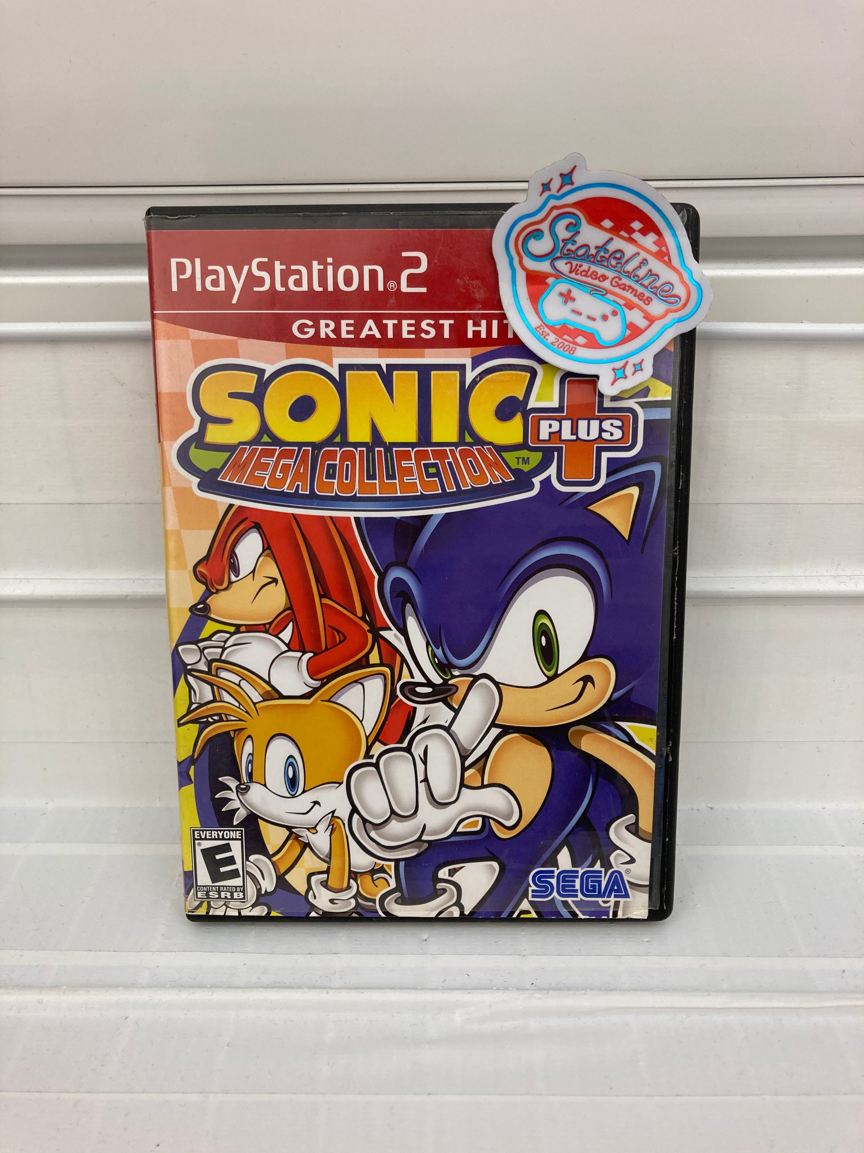 Sonic Mega Collection Plus [Greatest Hits] - Playstation 2 – Stateline ...