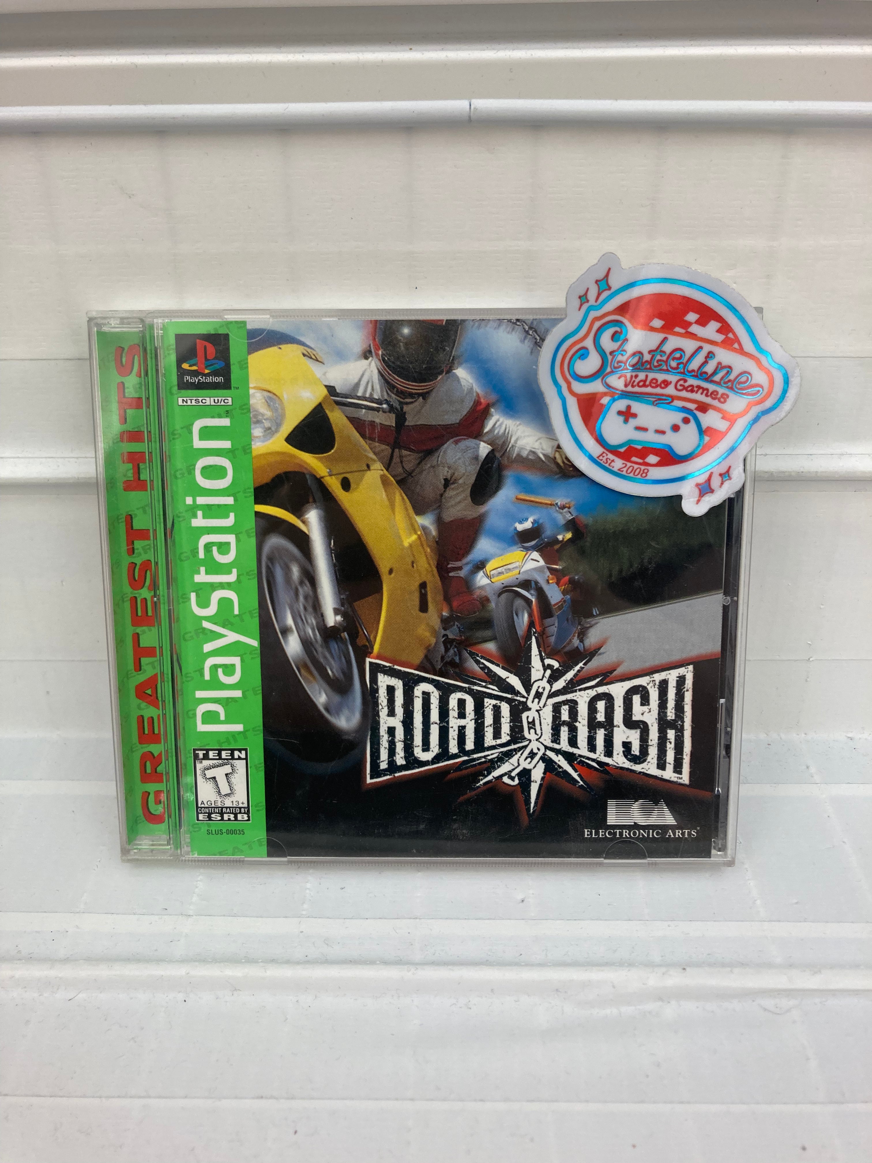 Road Rash [Greatest Hits] - Playstation – Stateline Video Games Inc.