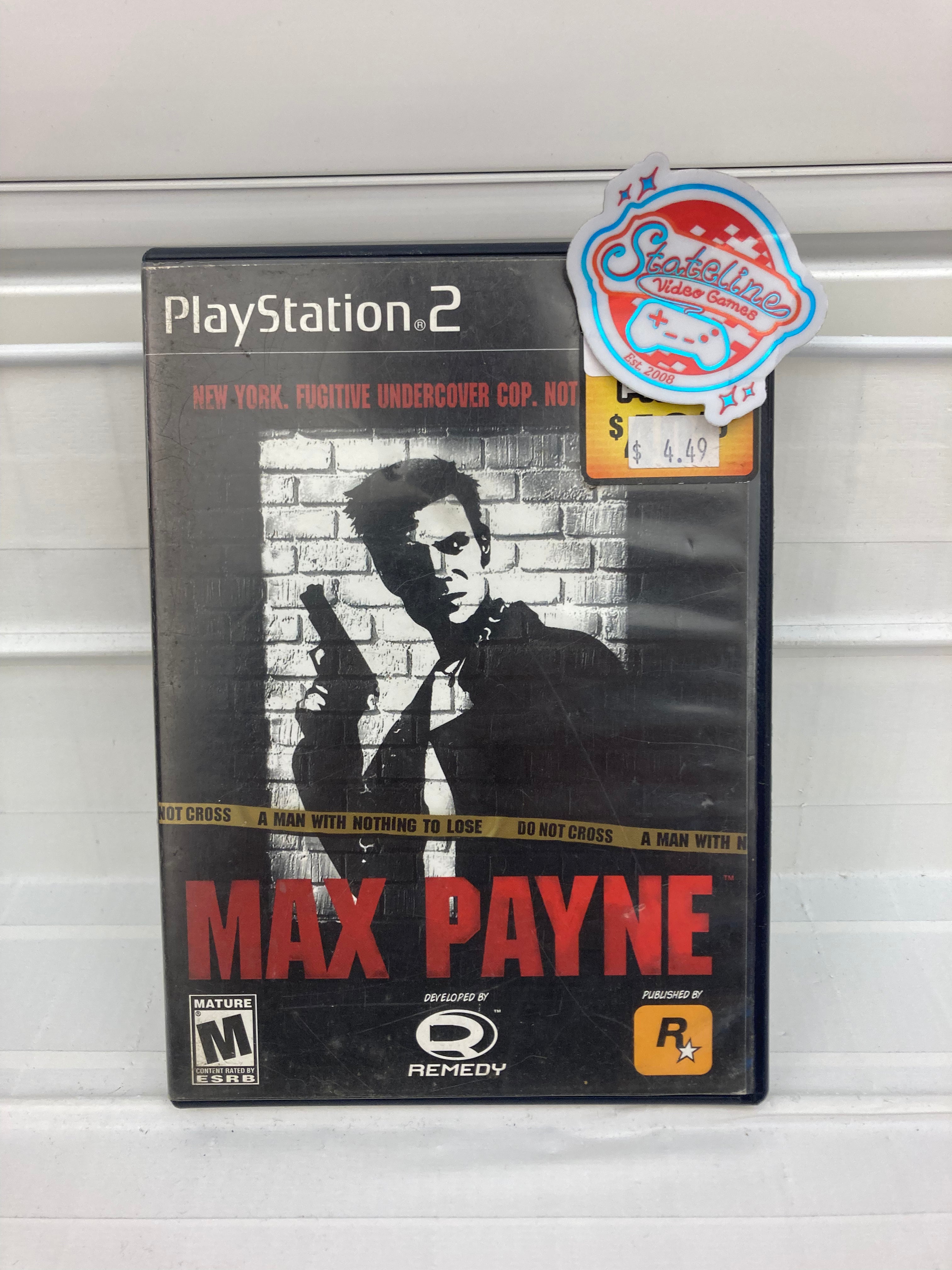 Max Payne - Playstation 2 – Stateline Video Games Inc.