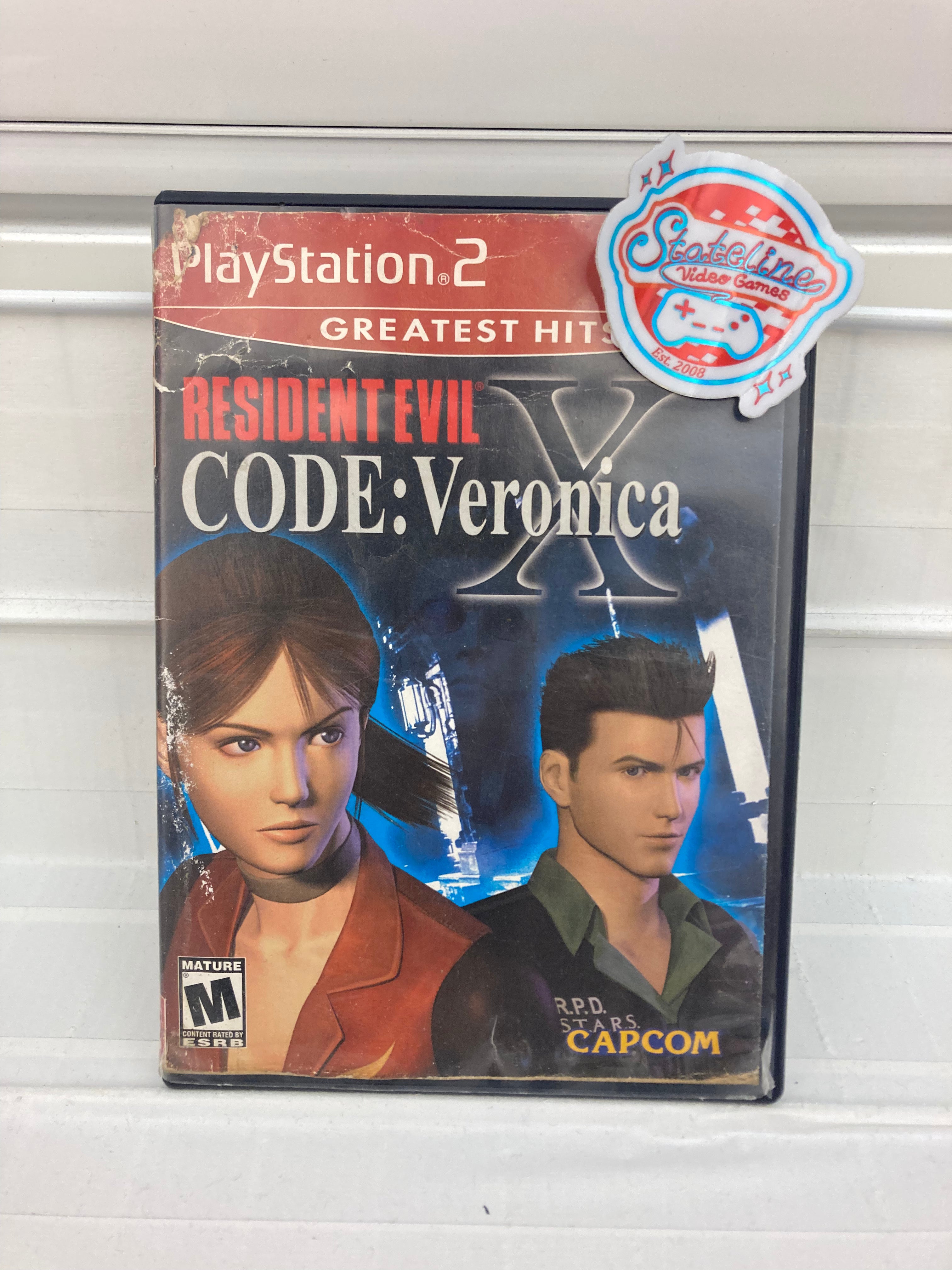 Resident Evil Code: Veronica X [Greatest Hits] - Playstation 2 ...