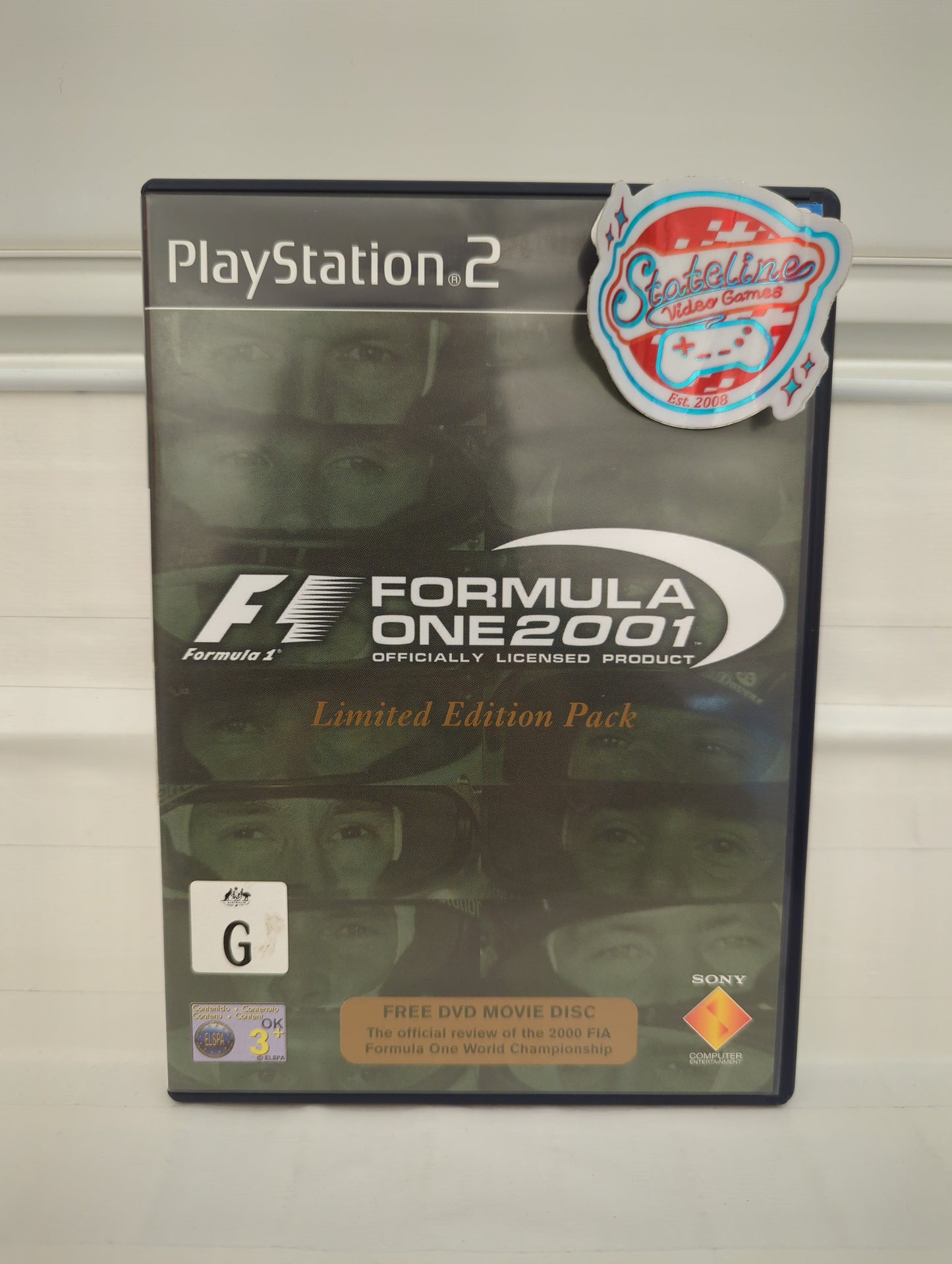 Formula One 2001 [Limited Edition] PAL - Playstation 2 – Stateline ...