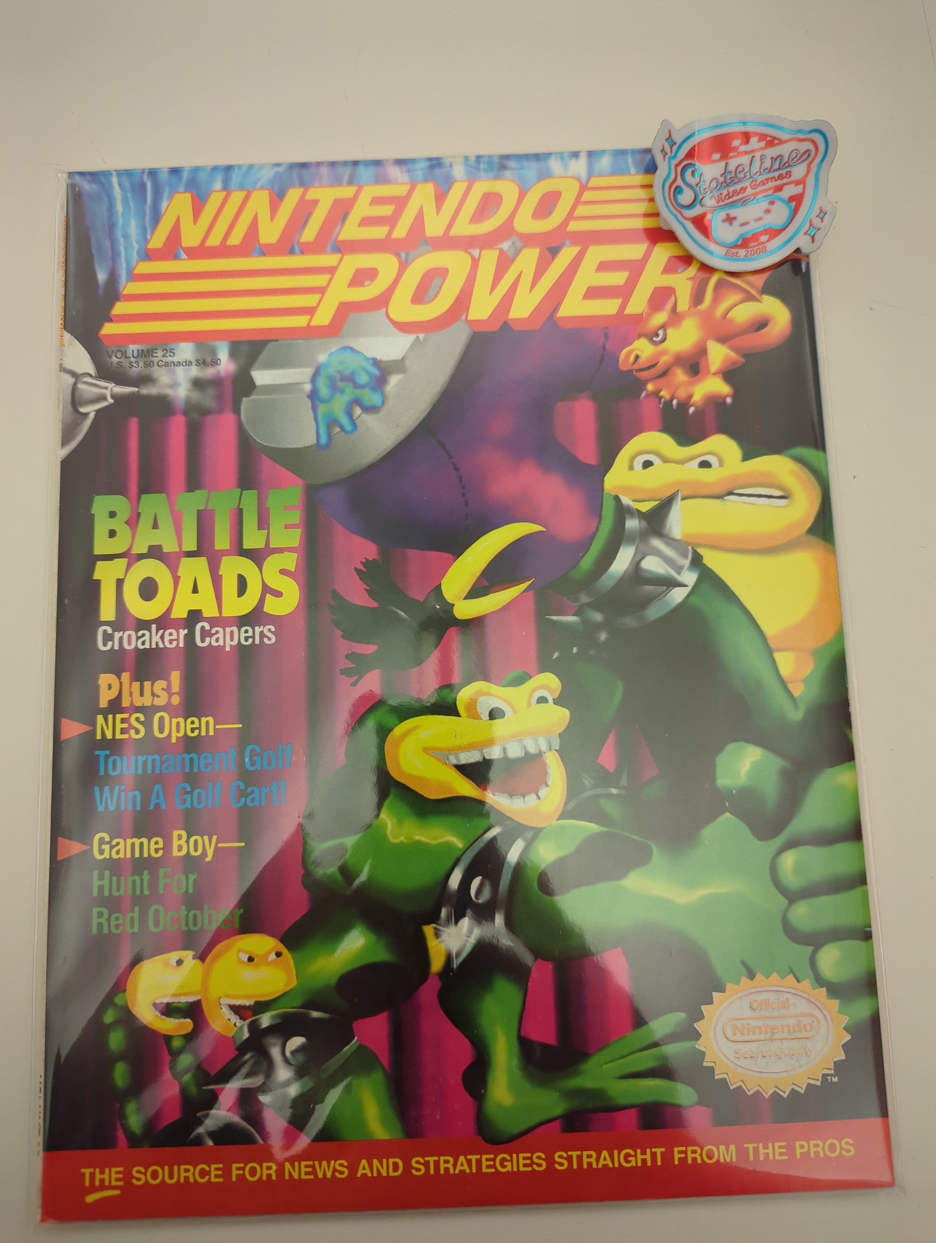 [Volume 25] Battle Toads - Nintendo Power – Stateline Video Games Inc.