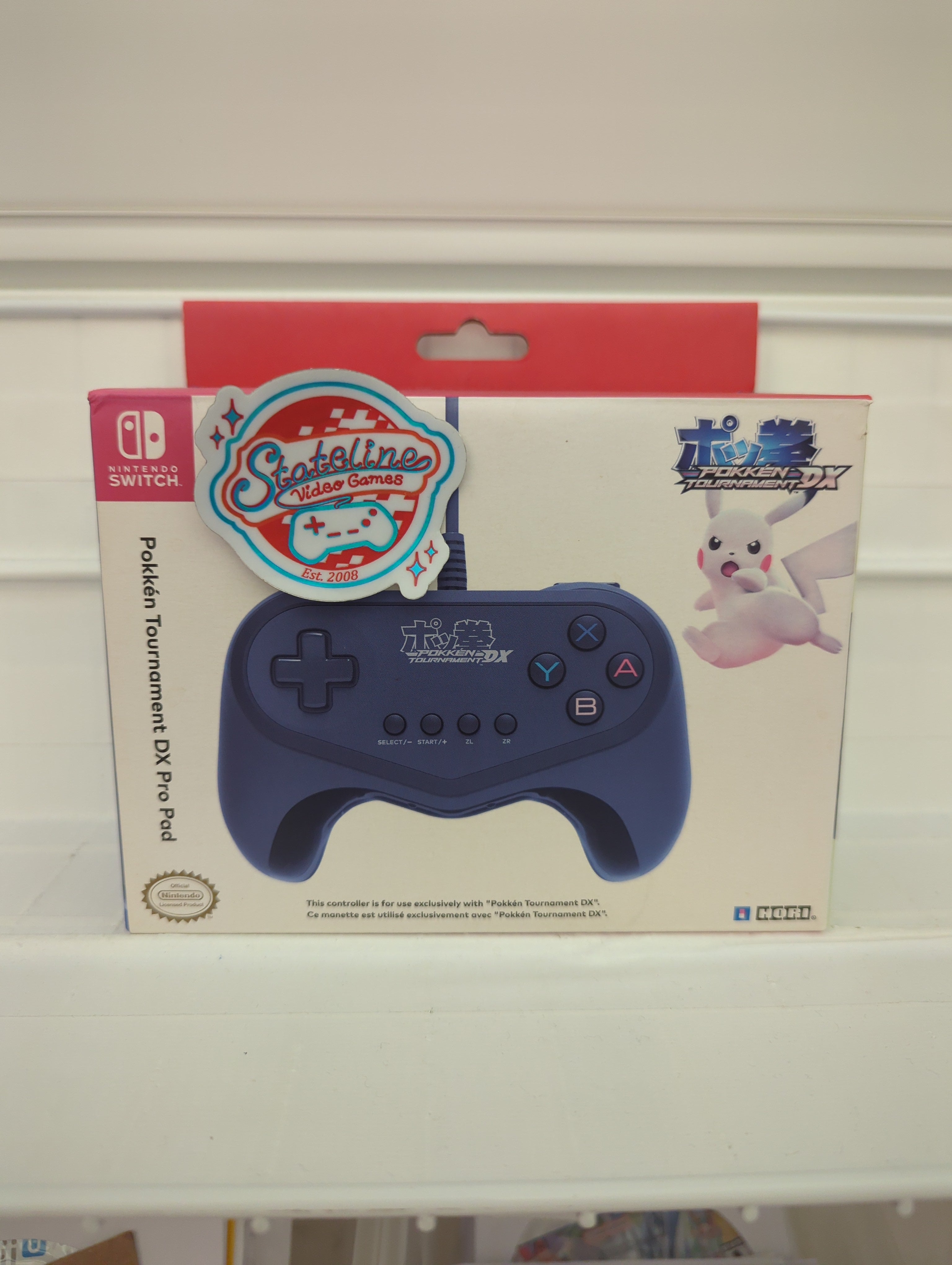 HORI Pokken Tournament DX Pro Pad Wired Controller - Nintendo Switch ...