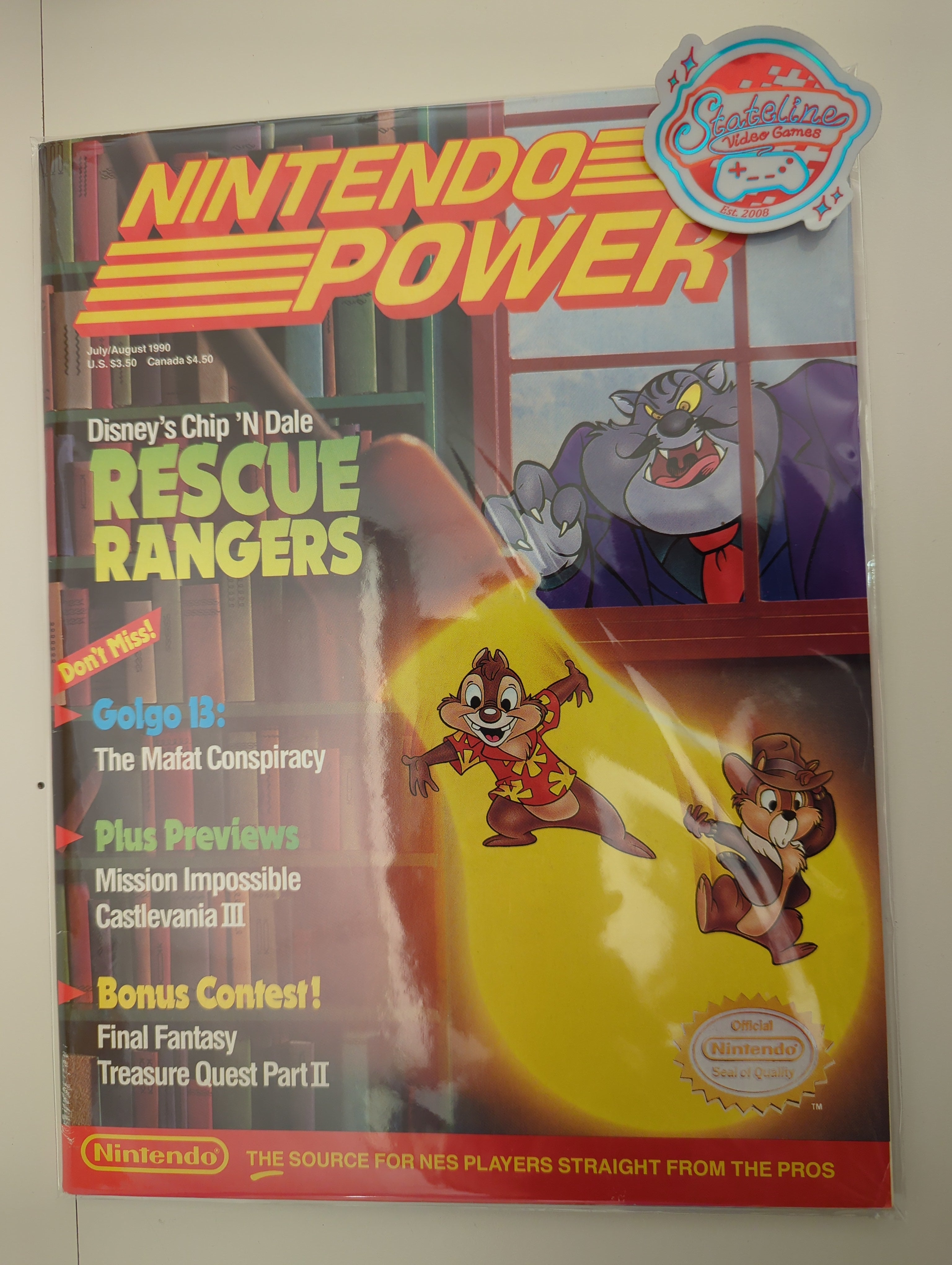 [Volume 14] Chip 'n Dale Rescue Rangers - Nintendo Power – Stateline ...